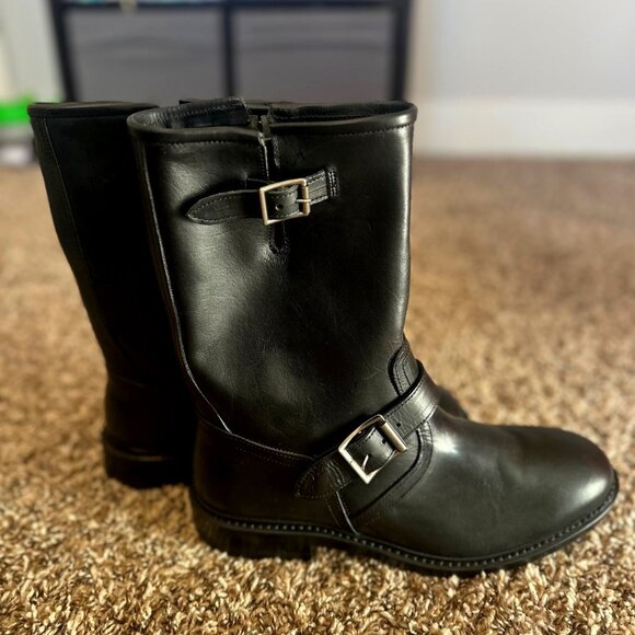 Allen Edmonds | Shoes | Mens Allen Edmonds Austin Leather Boots Black ...